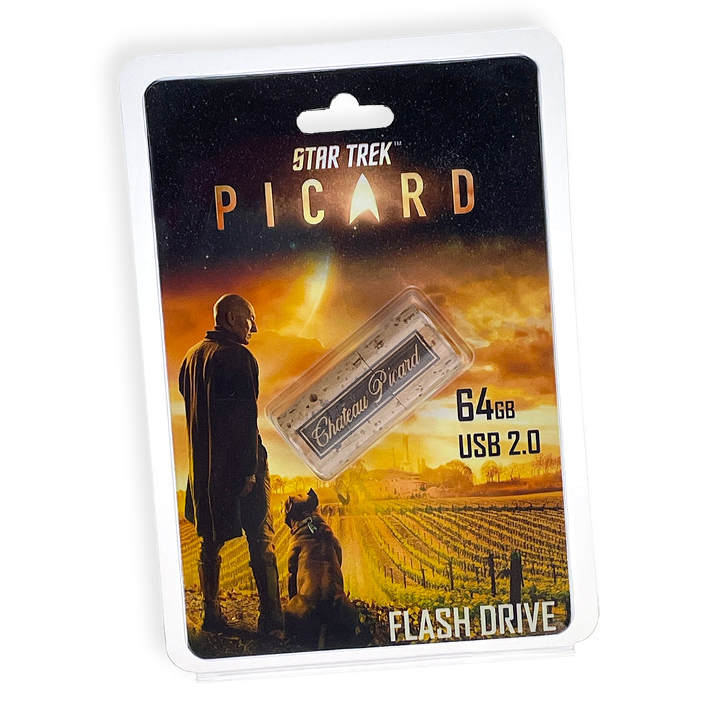 Star Trek Picard - Chateau Picard Cork USB Flash Drive 64GB – The Away ...
