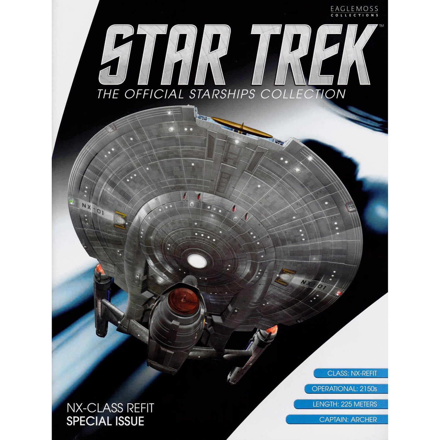Star Trek SS Enterprise (NX-01 Refit) Model with Magazine - Special #6 ...
