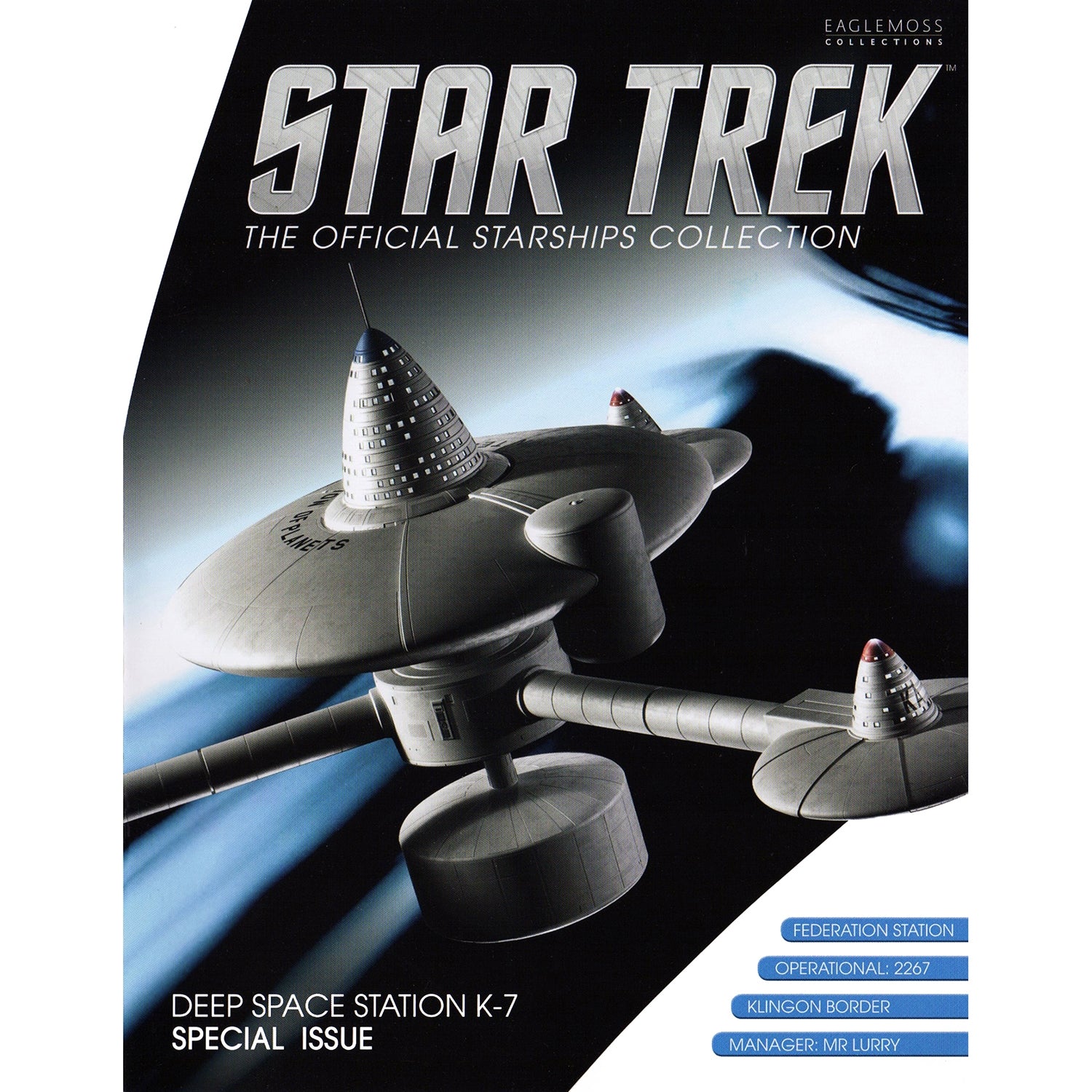 Star Trek Deep Space Station K-7 Model with Magazine - Special #10 by ...
